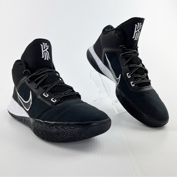 Nike | Shoes | Nike Kyrie Flytrap 4 Black High Top Athletic Basketball Sneakers Shoes | Poshmark